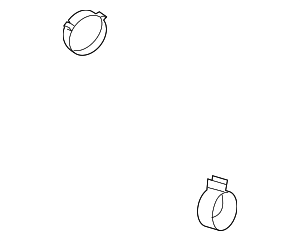 2007-2019 GM Engine Coolant Reservoir Hose Clamp 11570388 | Auto Parts ...