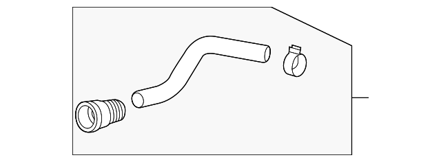 23436394 - Radiator Outlet Hose 2015-2019 GM | Chevrolet Parts Direct