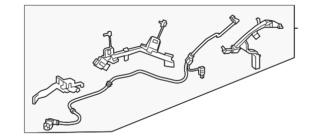 247-540-02-00 - ABS Wheel Speed Sensor Wiring Harness 2020-2021 ...