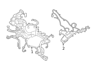 24011-6CA5A - Engine Harness 2019-2020 Nissan Altima | Nissan Parts ...