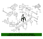 2015-2020 Ford U-Bolt CK4Z-5705-B | TascaParts.com