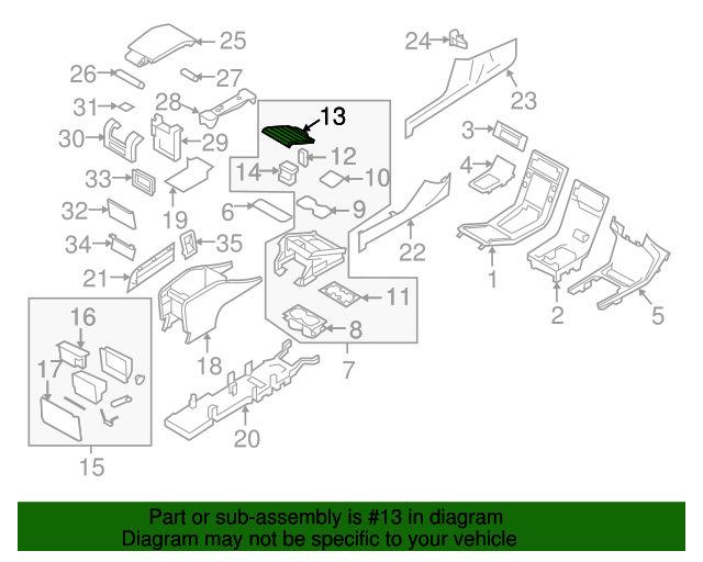 39870905 - Lid - 2007-2014 Volvo | Volvo OEM Parts Direct