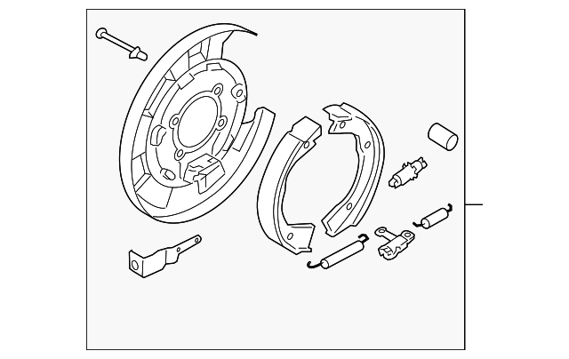 58250-2J000 - Brake Assembly 2009 Kia Borrego | Kia.Parts Store