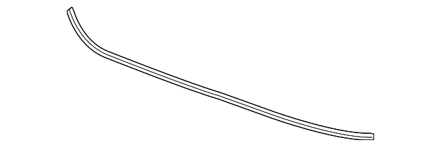 73151-T20-A01 - 2022-2025 Honda Civic - Lower Molding | Genuine Honda Parts