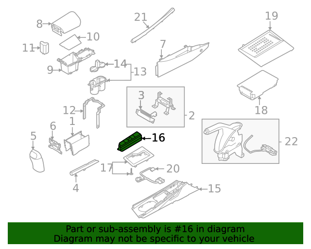 Genuine Multi Switch for 2021-2024 Hyundai Elantra | Part# 93300-AA110-4X | Hyundai OEM Parts Direct