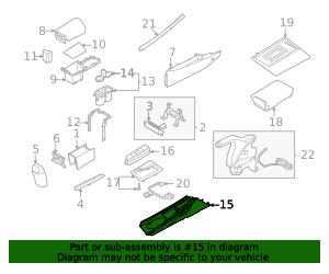 2024 Hyundai Elantra Console Panel 84650-AAAA0-NNB | OEM Parts Online