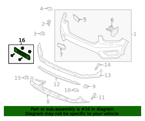 32296010 - License Bracket - 2019 2020 Volvo XC40 | Volvo OEM Parts Direct