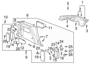 11588714 - M6x1x30 Multi-Purpose Bolt 2001-2024 GM | AutoNationParts.com