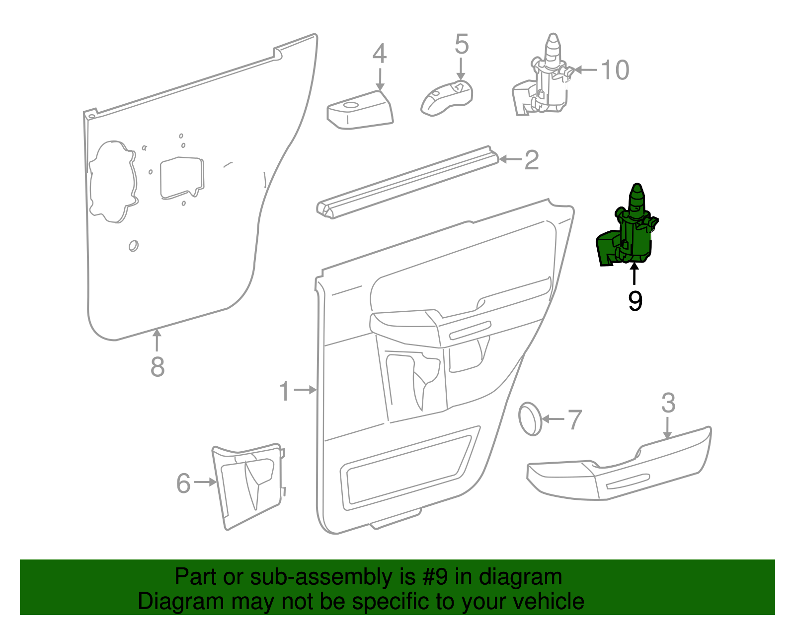 2002-2003 Ford Motorcraft™ Door Ajar Switch SW-5648 | QuirkParts