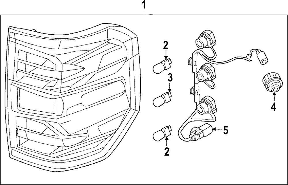 PZ6Z-13404-B - Tail Lamp Assembly 2023-2024 Ford Maverick | Big 3 Auto ...