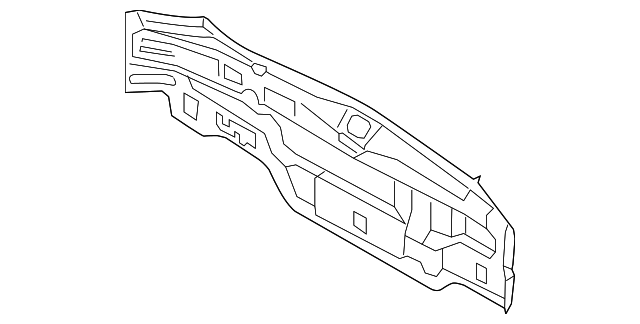 69100-A7000 - Rear Body Panel 2014-2016 Kia Forte | Kia Cheap Parts