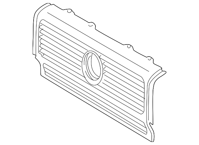 2002-2005 Mercedes-Benz Grille 463-888-00-15 | MB OEM Parts