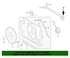 90099-04612 - Fan Shroud Bolt 2010-2019 Toyota | Longo Toyota Parts