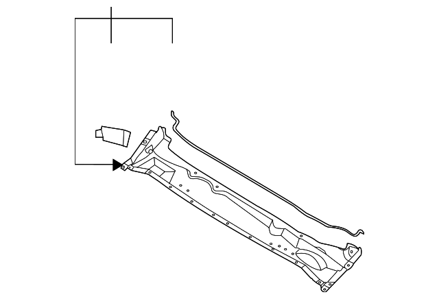2004-2015 Nissan Extension Panel 66315-ZR01A | QuirkParts
