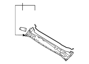 2004-2015 Nissan Extension Panel 66315-ZR01A | TascaParts.com