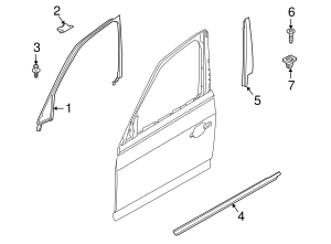 Genuine BMW 07-14-9-156-622 | Applique Panel Screw | FREE Shipping on ...