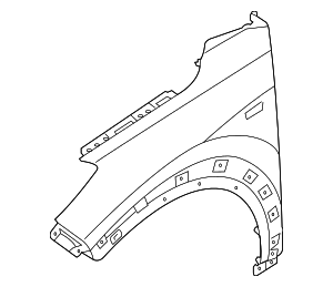 2022-2024 Hyundai Tucson Fender 66321-N9000 | OEM Parts Online