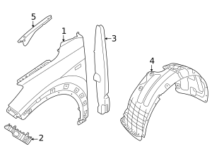 2022-2024 Hyundai Tucson Fender 66321-N9000 | OEM Parts Online
