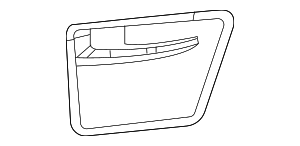 68408106AA - Grille Surround - 2021-2023 Jeep | Mopar Parts Canada