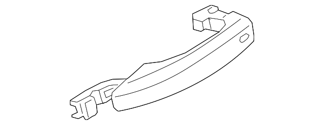 2012-2020 Audi Handle, Outside 4H0-837-206-GRU | OEM Parts Online