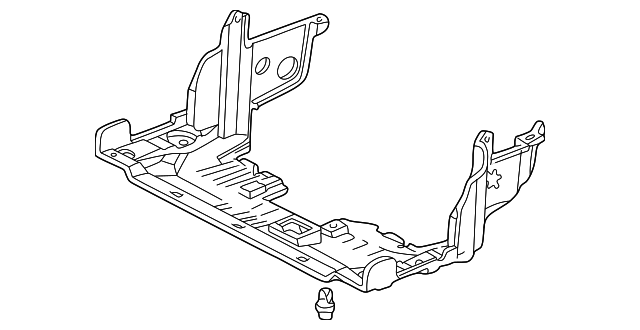 74111-S84-000 - Shield, Front Splash - 1998-2002 Honda Accord | Genuine ...
