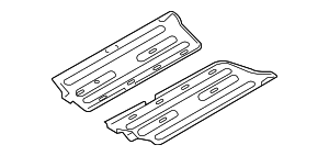 2014-2017 Hyundai Accent Under Cover 84145-1R000 | OEM Parts Online