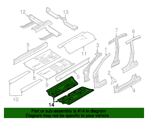 2014-2017 Hyundai Accent Under Cover 84145-1R000 | OEM Parts Online