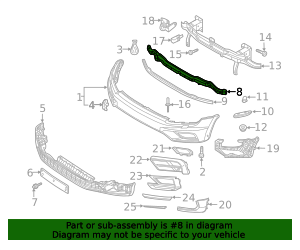 2018-2021 Volkswagen Tiguan Absorber 5NN-807-248-G | OEM Parts Online