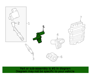 654-905-24-00 - Engine Camshaft Position Sensor 2019-2024 Mercedes-Benz ...