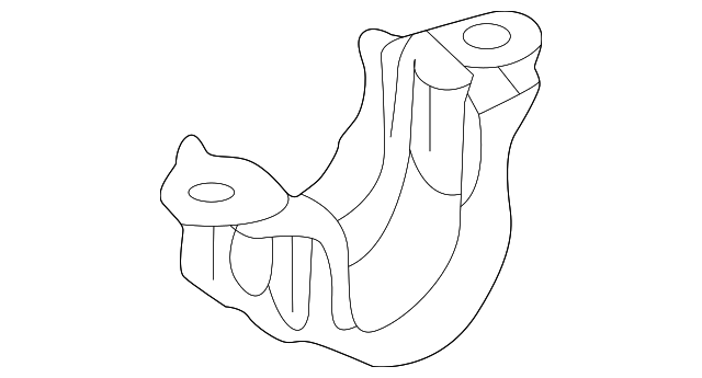 31351096691 - 2000-2006 BMW Stabilizer Bar Bracket (31-35-1-096-691 ...