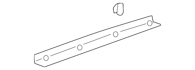 2008-2013 Toyota Highlander Lift-Gate Trim 64783-48061-C0 | Toyota ...