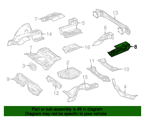 212-610-05-55 - Floor Side 2010-2018 Mercedes-Benz | Mercedes-Benz USA ...