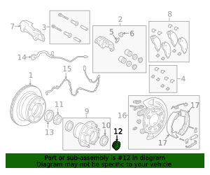 2019-2022 Ram 3500 Bearing 68454742aa | TascaParts.com