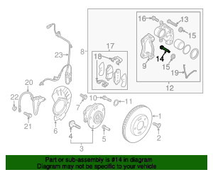 58162-2F300 - Guide Pin 2003-2025 Kia | Kia.Parts Store