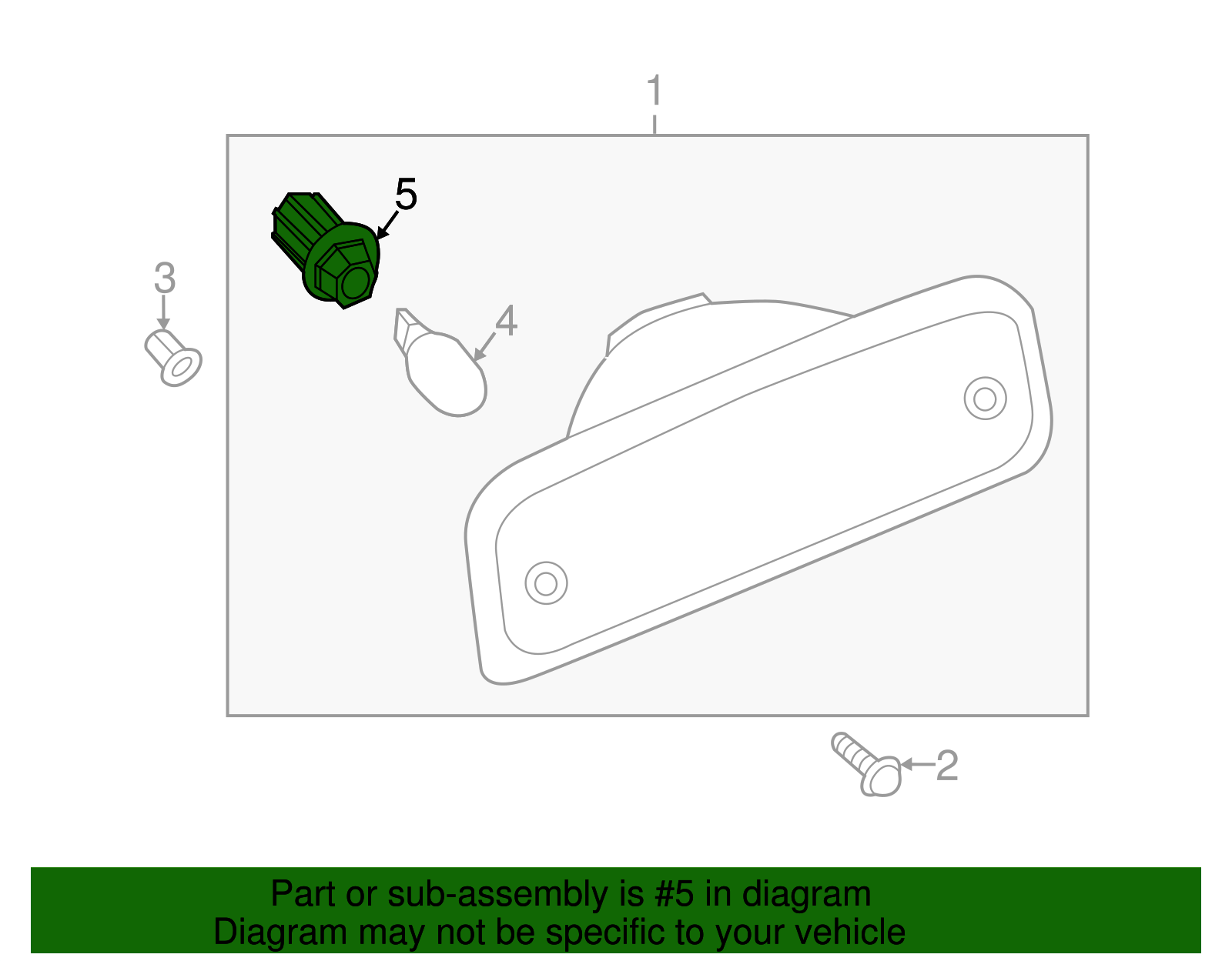 2012-2021 Nissan Center High Mount Stop Light Socket 26597-9B90A | CMA ...