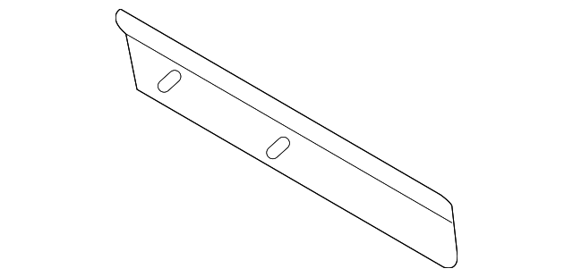 2007-2021 Toyota Tundra Lower Molding 75575-0C010 | Toyota Parts Center