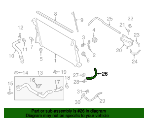 2017-2020 Ford Hose HC3Z-8C289-B | Ford Parts Direct