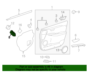 2015-2021 Lexus Window Switch 84040-78030 | OEM Parts Online