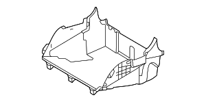 Toyota 2021-2023 Toyota Sienna Under Cover 72928-08090-C0 | Toyota Parts