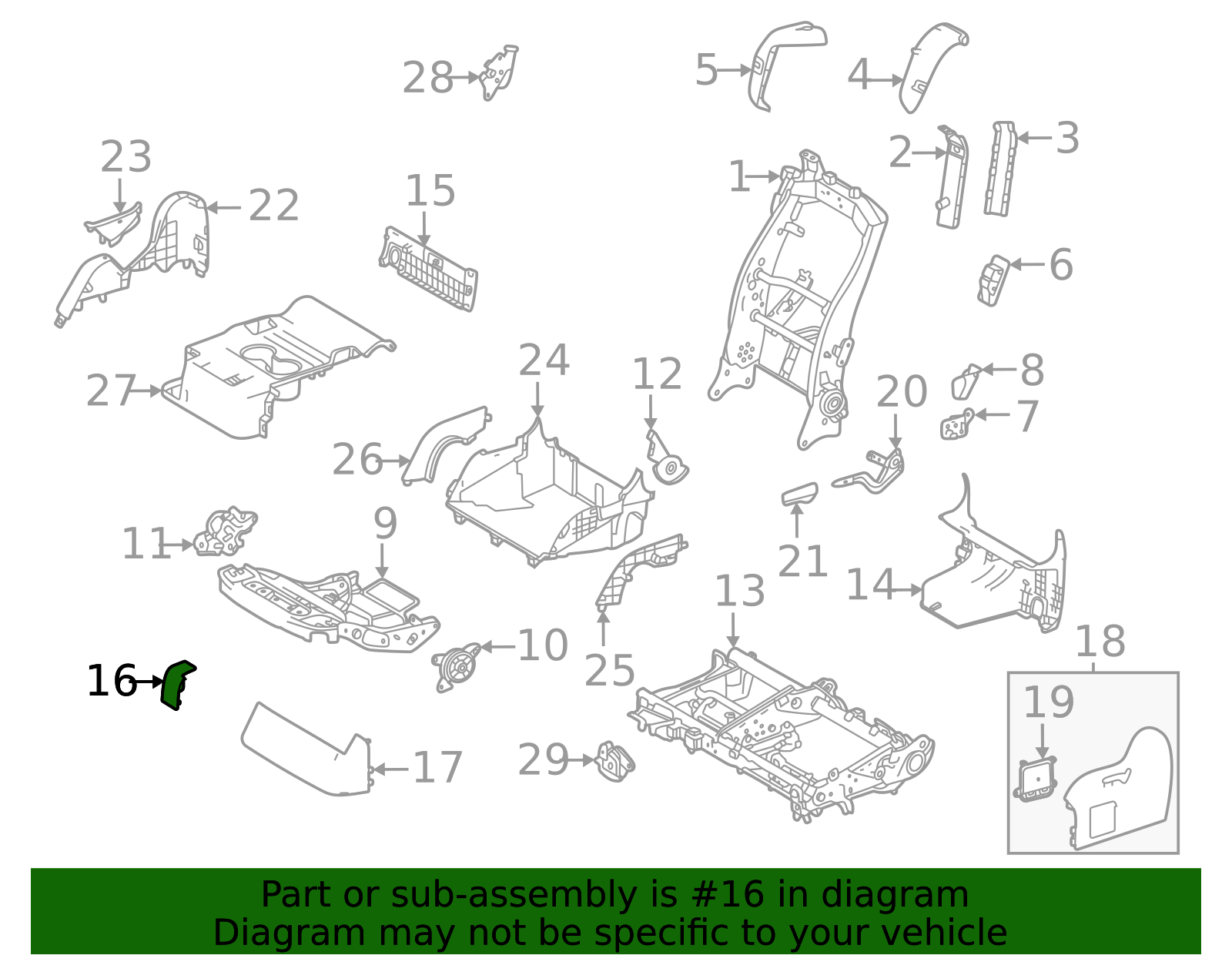 Genuine Toyota Front Cover part# 71874-08040-C0 for 2021-2024 Toyota ...