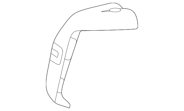 72668-08030-C0 - Corner Trim - 2021-2022 Toyota Sienna | Sparks Parts