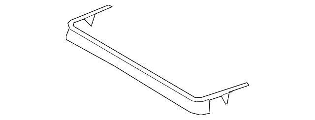 2019-2022 Genesis G70 Air Deflector 81611-G9000 | OEM Parts Online
