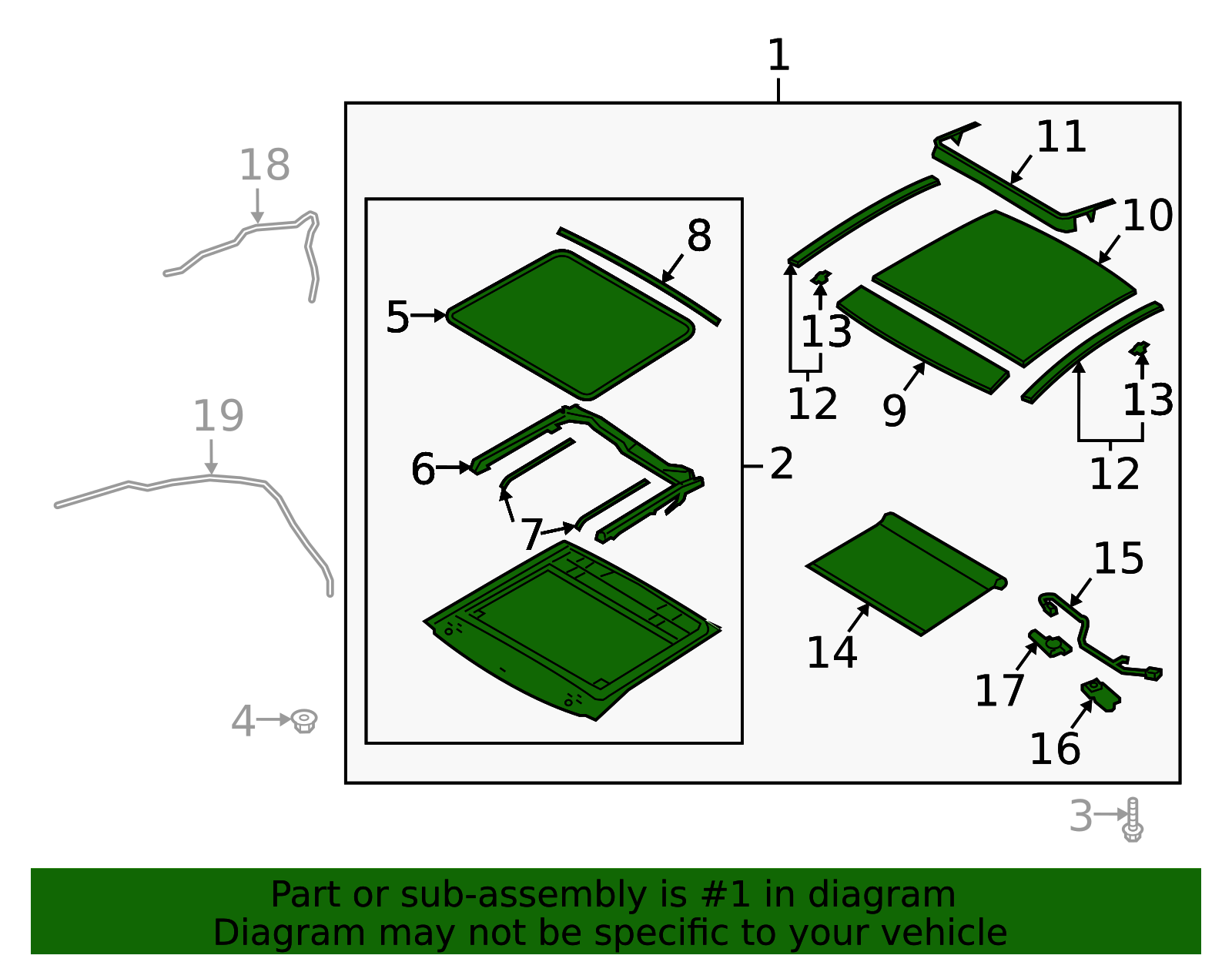 81600-G9010-NNB - High-Quality Sunroof Assembly for 2019-2021 Genesis ...