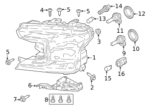 2018-2020 Ford Signal Bulb JL3Z-13466-A | Ford Parts Direct