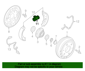 2015-2019 Ram ProMaster City Wheel Cylinder 68283193AA | TascaParts.com