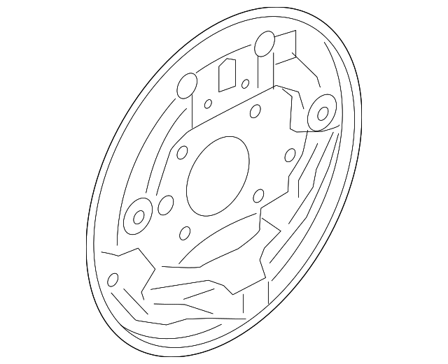 2015-2020 Ram ProMaster City Backing Plate - Driver's Side (LH ...