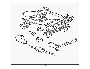 2014-2020 GM Frame 13506156 GM | GMPartsDirect.com