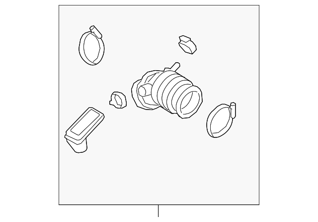 2017-2020 Hyundai Inlet Hose 28140-F2400 | OEM Parts Online