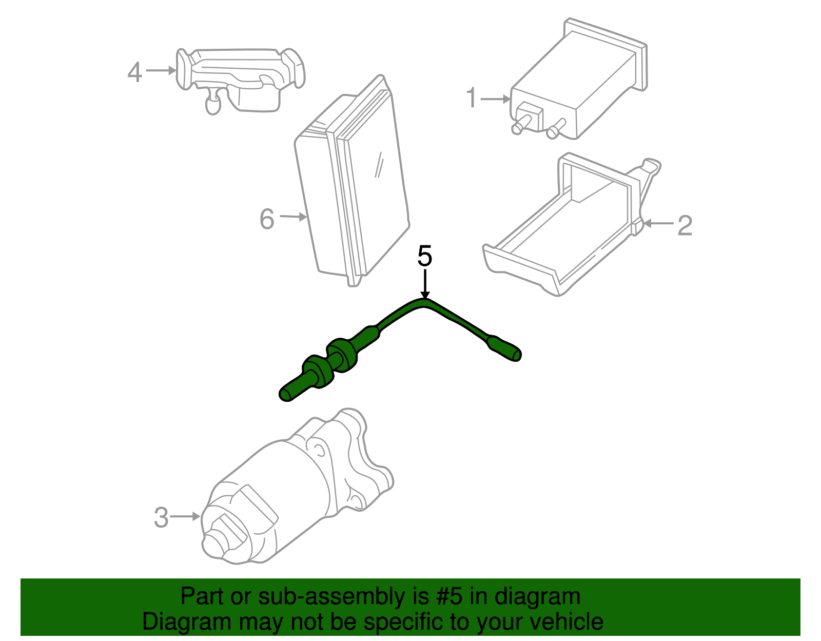 1996-2002 GM Heated Oxygen Sensor 19178918 GM | GMPartsDirect.com