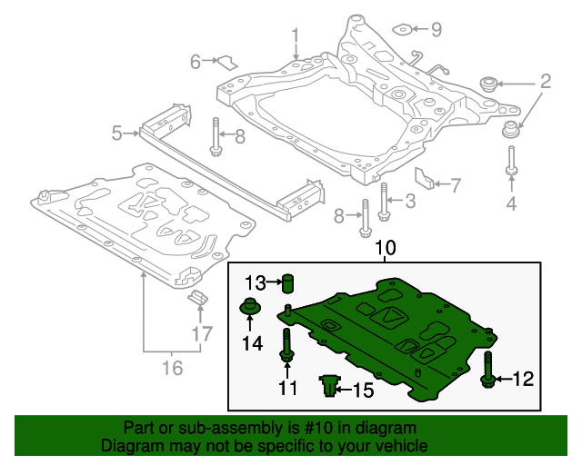 2020-2022 Volvo Protect Plate 32289658 | OEM Parts Online